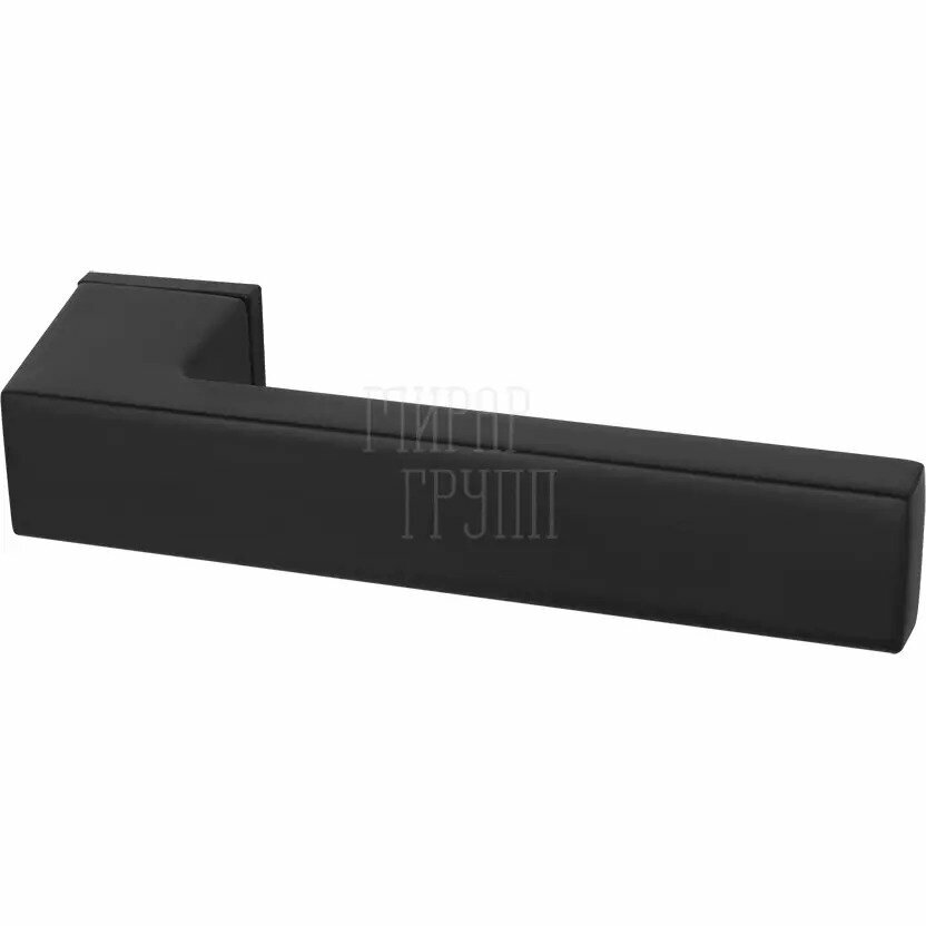 Дверная ручка Armadillo на мини розетке "CLARITY" черный