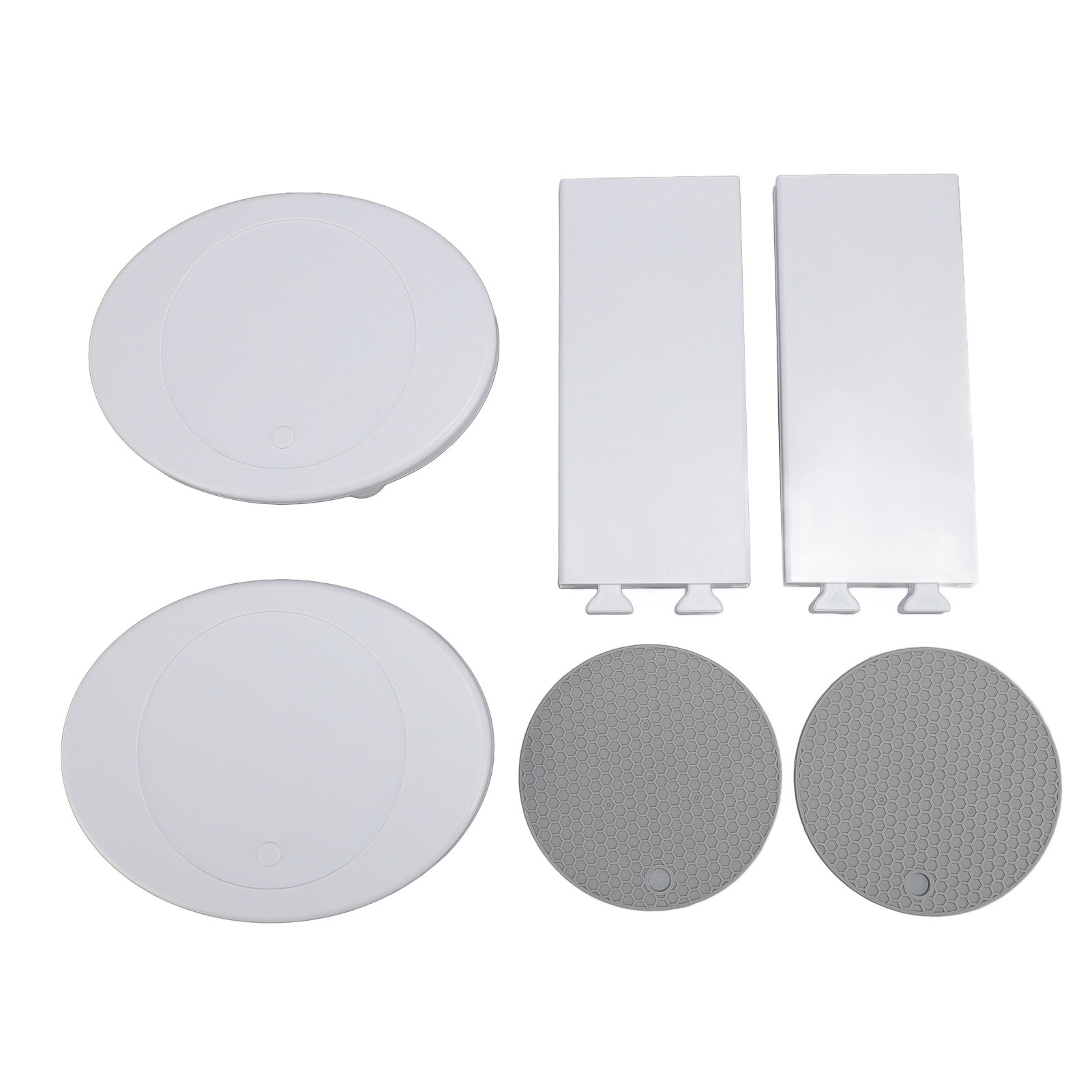 Поворотный поднос, расширяемый, переносной, уличный поднос для посуды, аксессуары для прямоугольного обеденного стола Lazy Susan