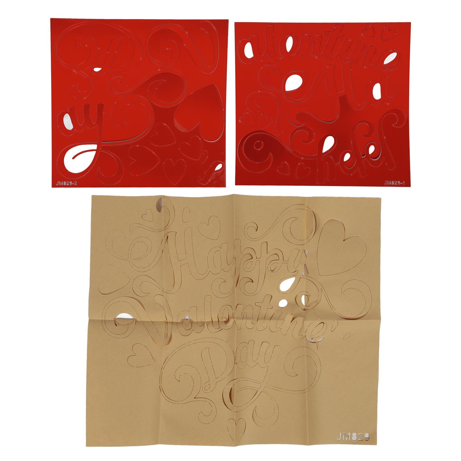 Наклейка для гаража с рисунком сердца, самоклеящаяся 3D наклейка в форме сердца на День святого Валентина для окна, красная