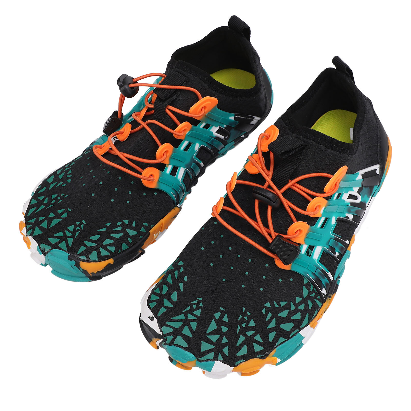 Водонепроницаемая обувь для мужчин и женщин, резиновая, ПВХ, быстросохнущая, нескользящая, дышащая, для ходьбы босиком, пляжа, реки, бассейна, походов, серфинга, черная, размер 42.