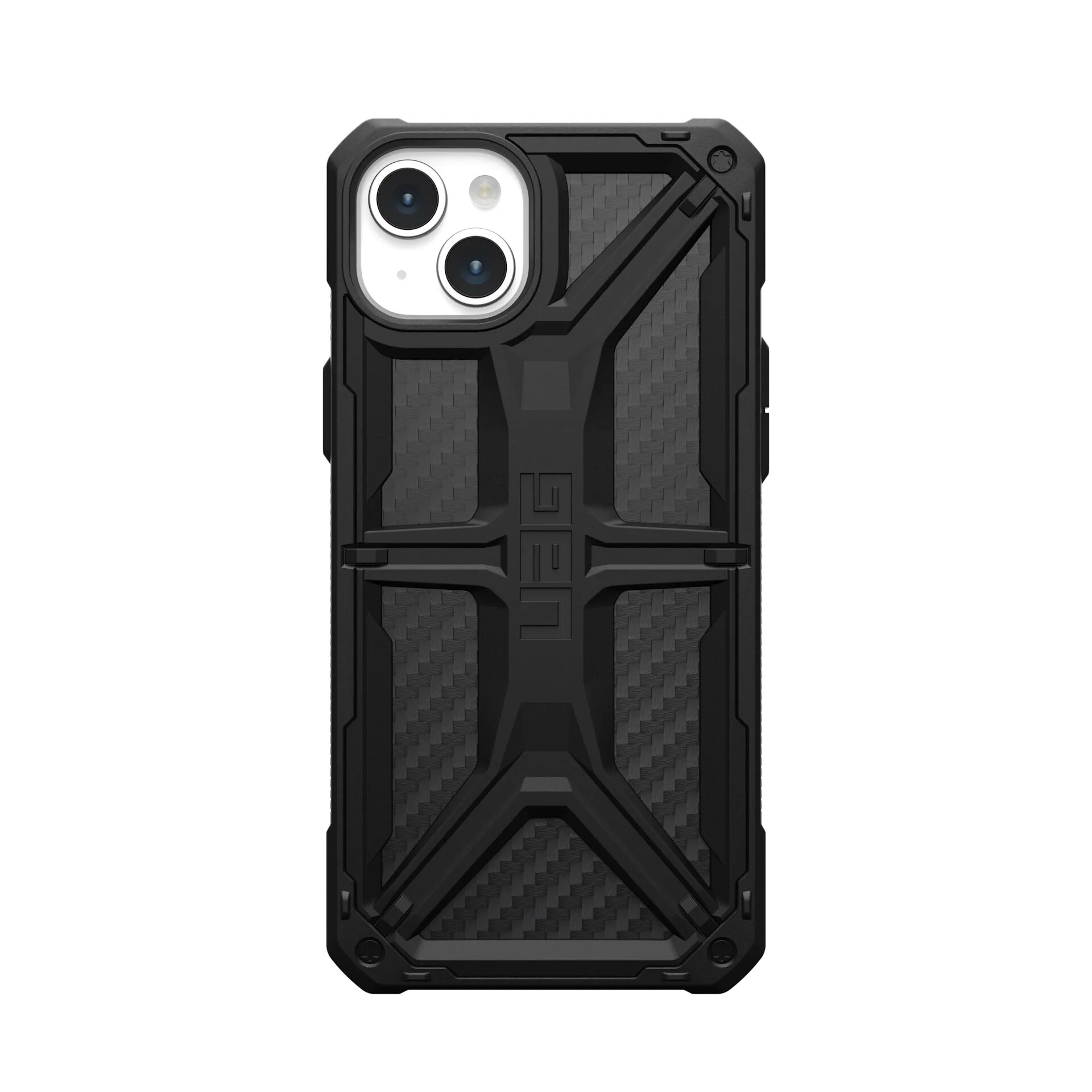 Чехол Uag Monarch для iPhone 15 Plus 6.7", цвет карбон (Carbon Fiber)