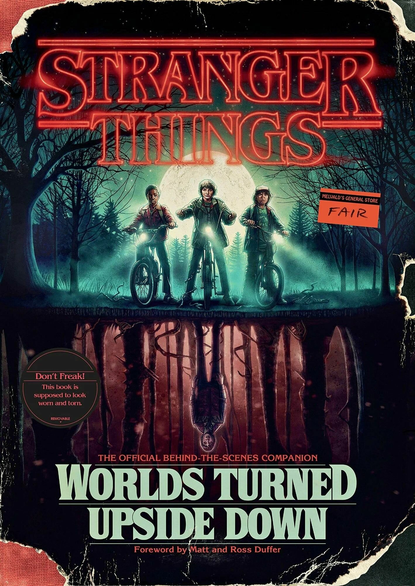 Книга "Stranger Things Worlds Turned Upside Down" Gina McIntyre, официальный гид за кулисами