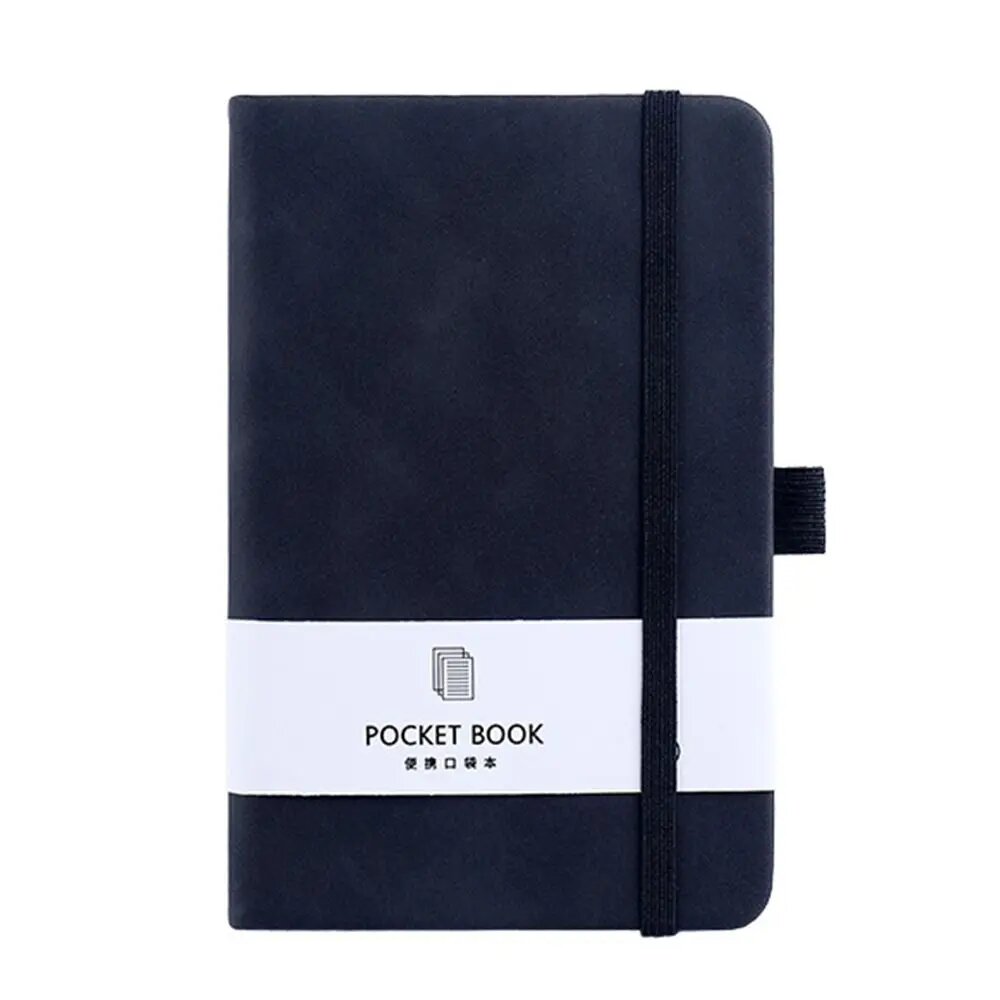 Мини-блокнот A6 темно-синий, Pocket Book