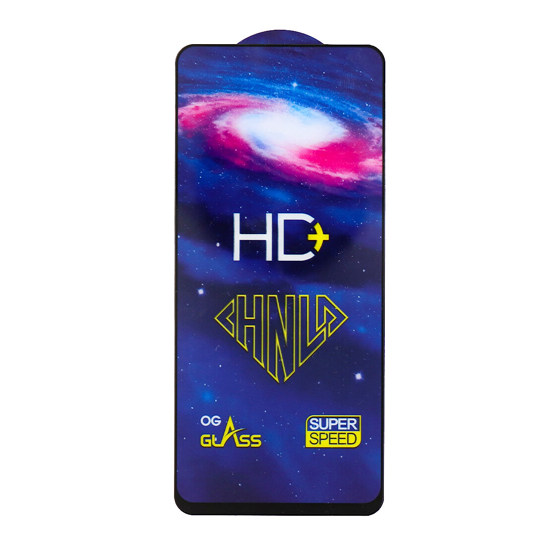 Защитное стекло на Honor X7b/X7c, HD, прозрачное с черной рамкой, X-CASE