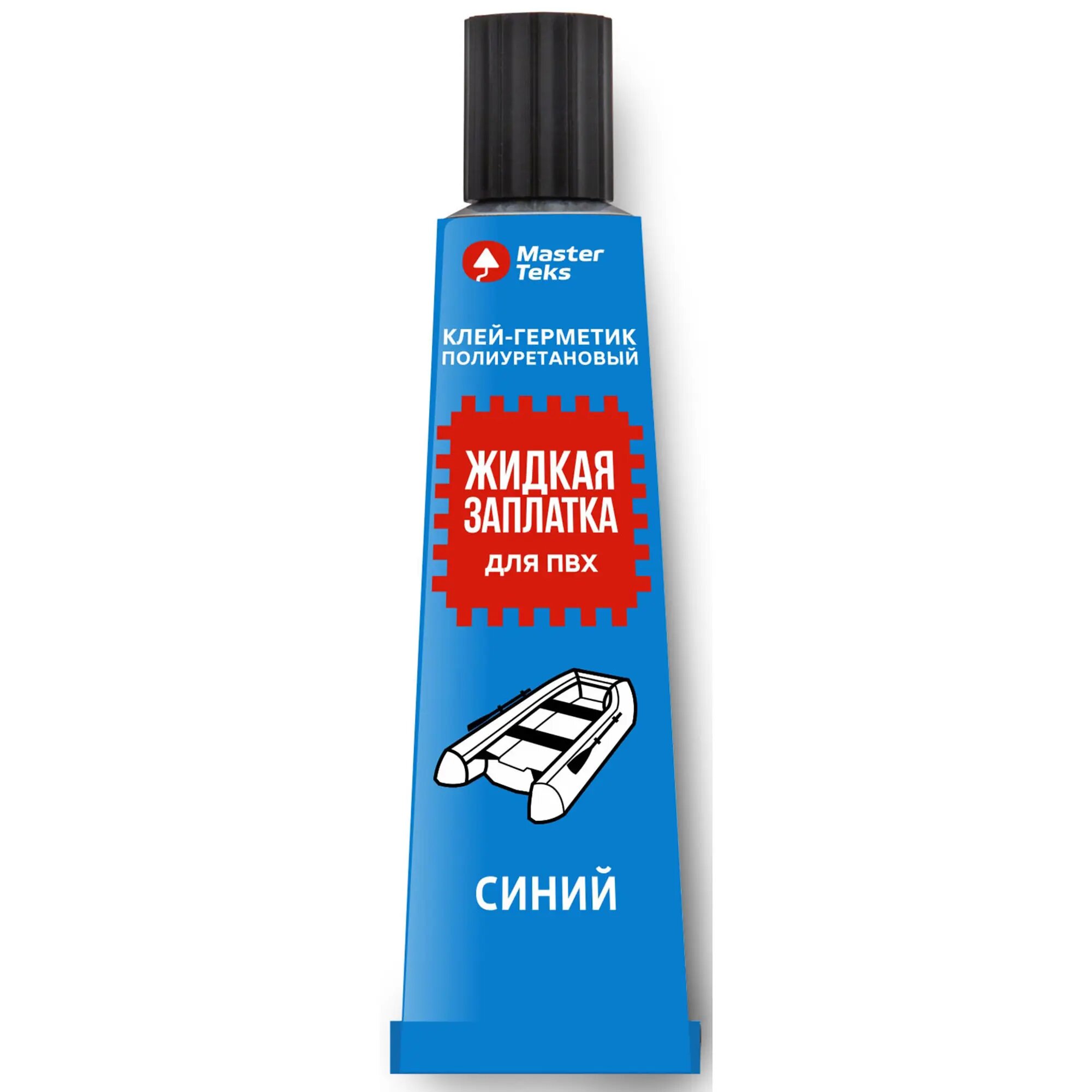 Клей-герметик полиуретановый Masterteks Жидкая заплатка синий 40 мл