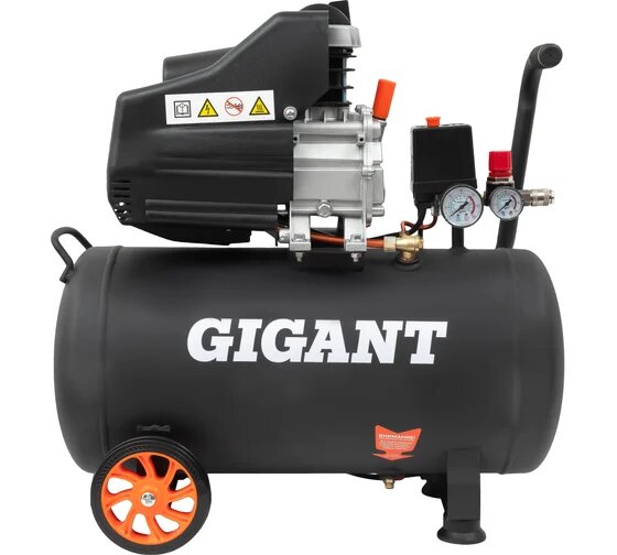 Поршневой масляный компрессор Gigant и набор пневмоинструмента LAS 50/1800K