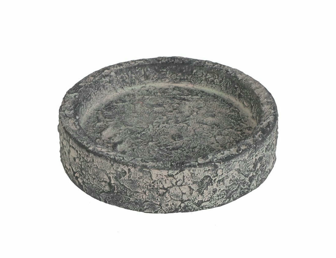 Подставка под аромалампу, серая, 8 см, 4 SEASONS