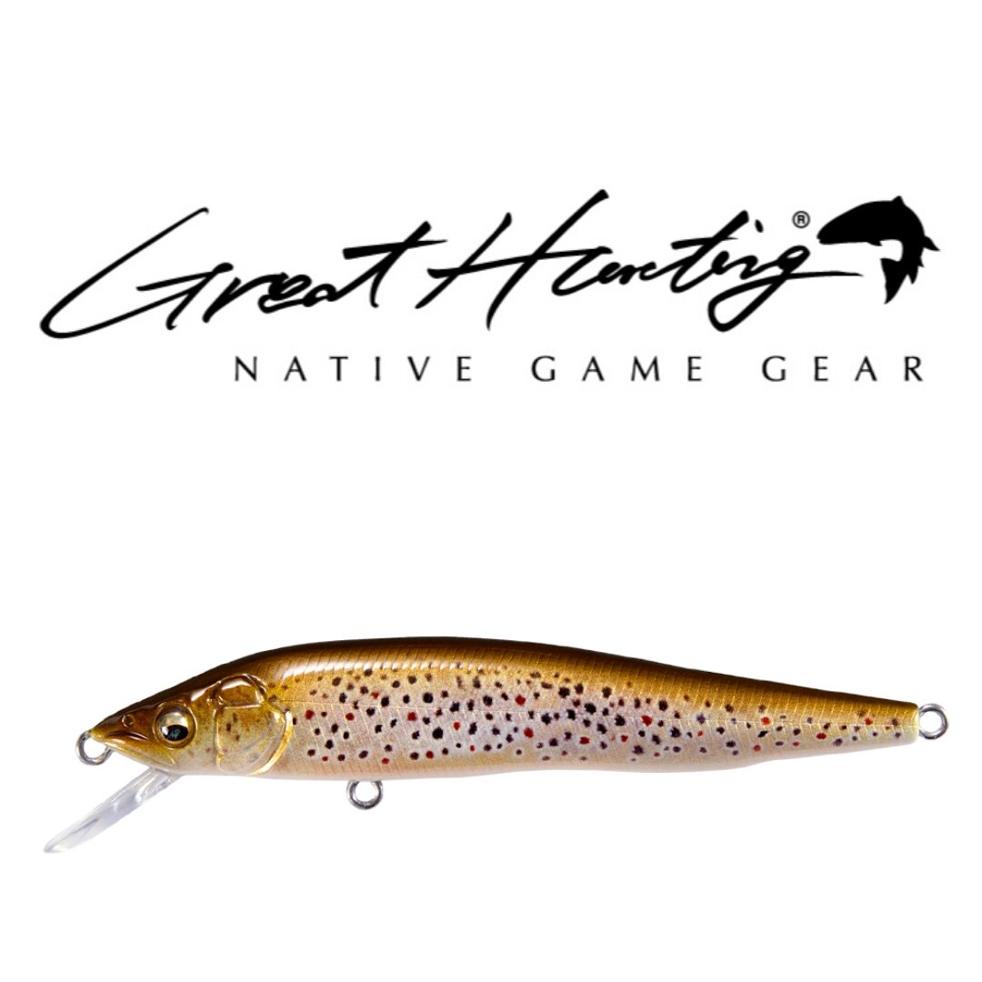 Воблер Megabass GH95 (suspend/суспендер, 95мм, 11гр) - FA BROWN TROUT