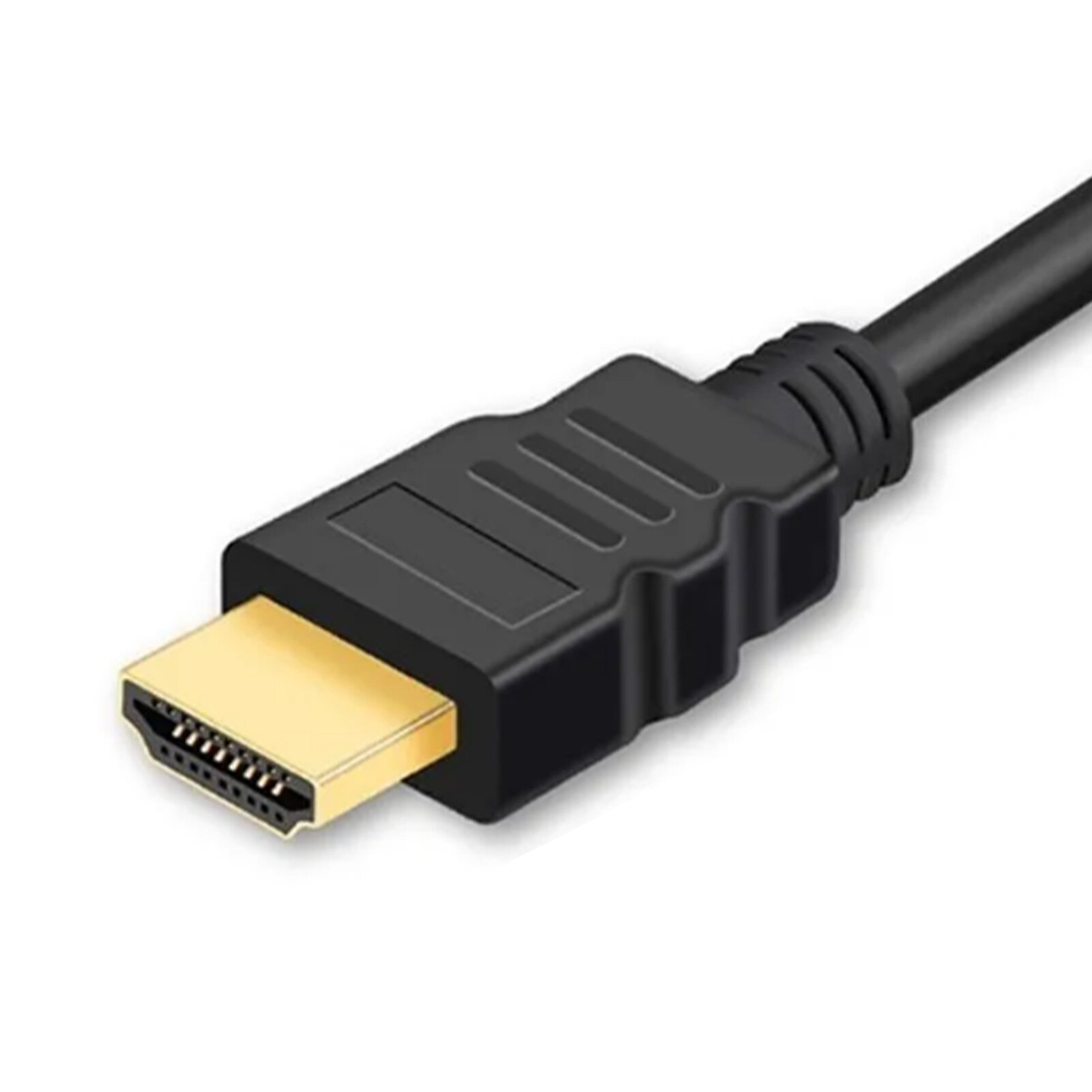 Конвертер HD Multimedia Interface в VGA 1080P с нержавеющим золотистым покрытием интерфейса адаптер для ноутбука, материал ABS, длина кабеля около 15см, разрешение 1920x1080P, порт аудио 3.5mm, размер около 44см, размер разъема около 46см, тип интерфейса
