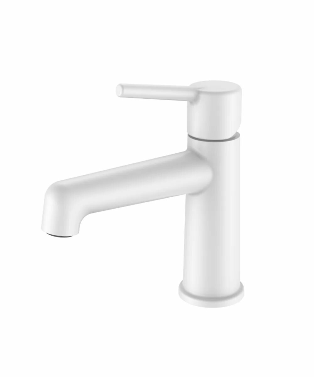 Смеситель для раковины и умывальника из латуни Vieir V103512-F цвет белый