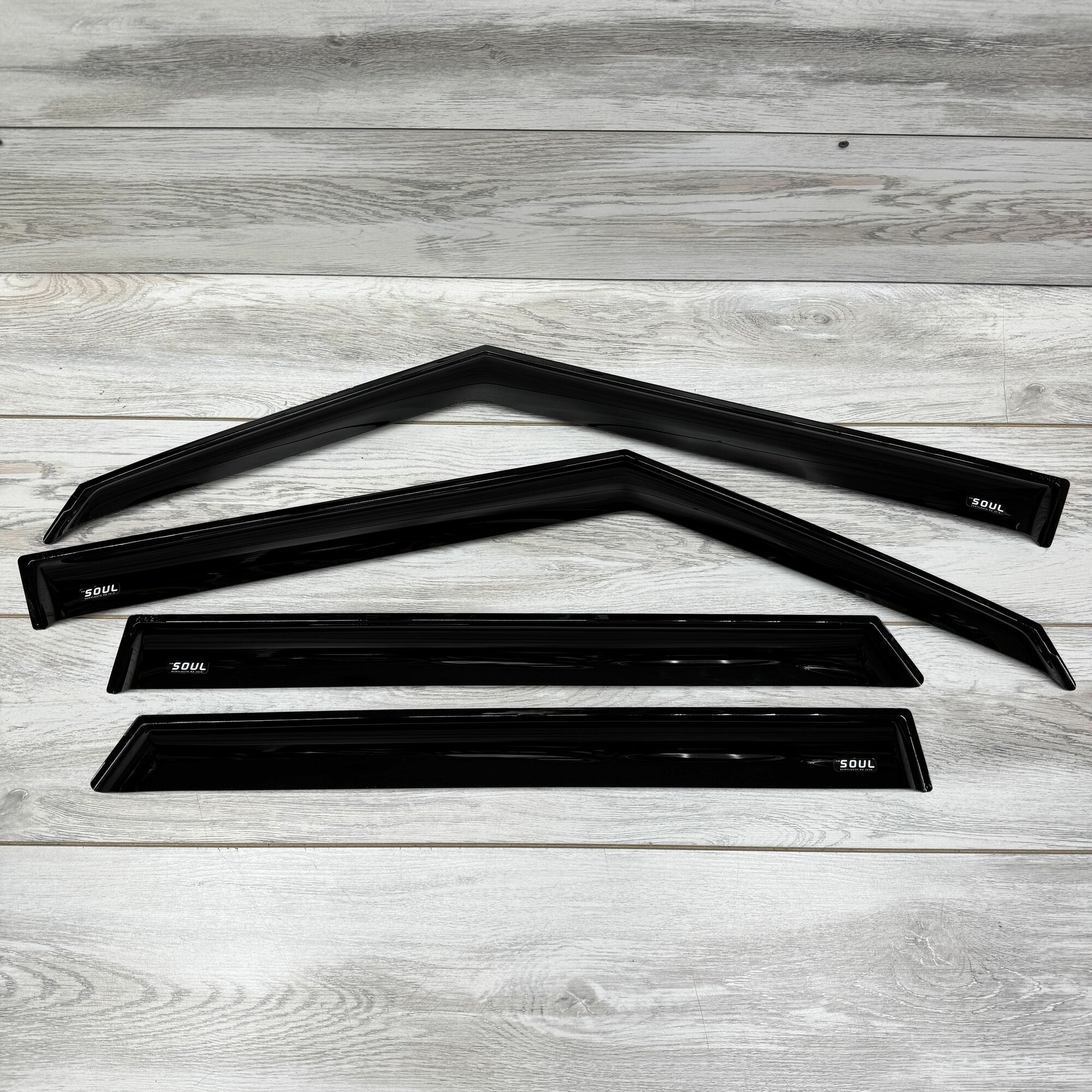 Дефлекторы (ветровики) окон на Kia Soul 2019-2023 (Соул)