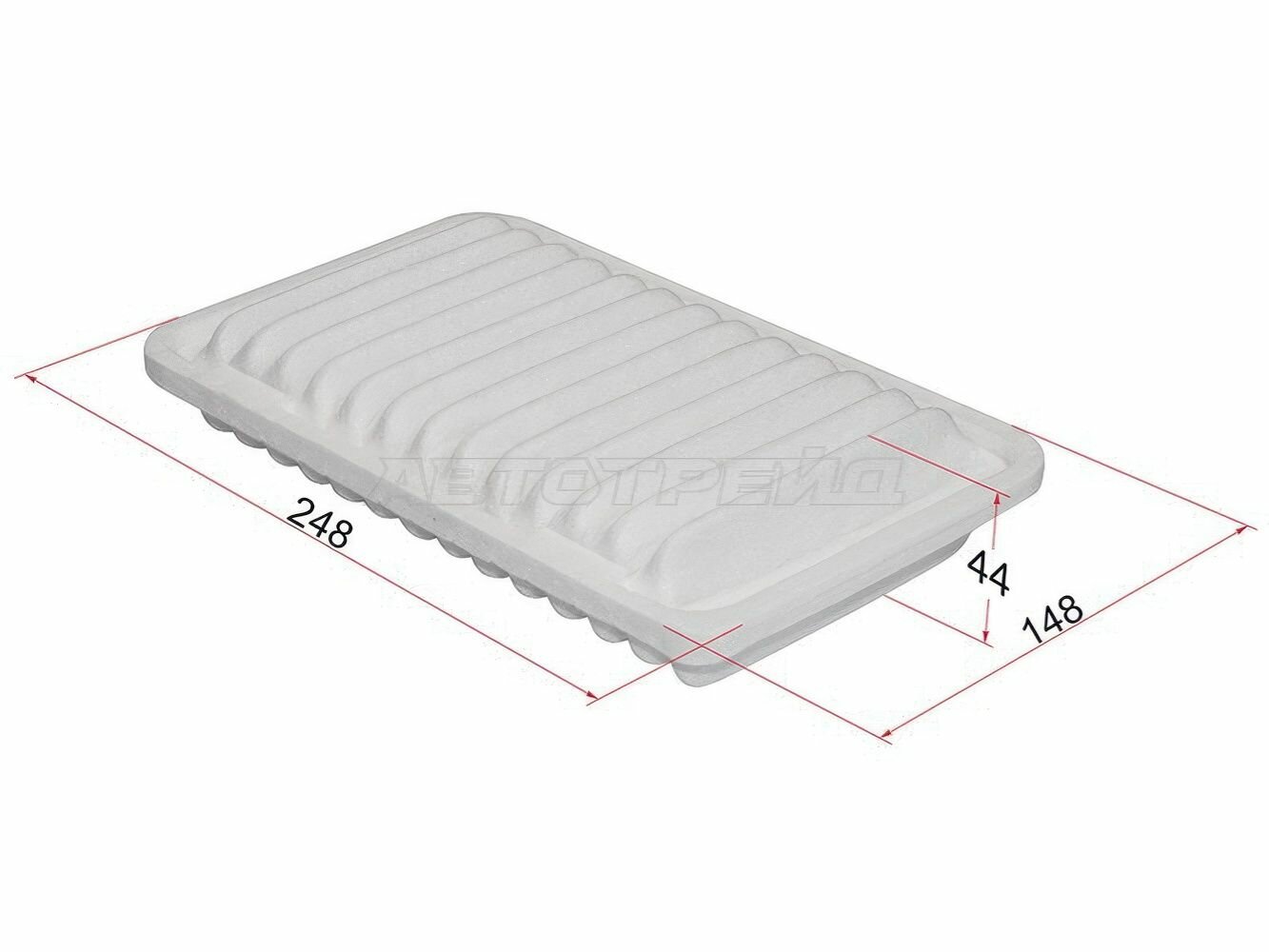 Фильтр воздушный для Сузуки Алто, Кей Свифт, Сплеш, Вагон R арт ST1378083G00 SAT