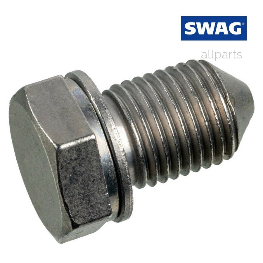 SWAG 32915374 Пробка масляного поддона AUDI: A2 00-05, A3 96-03, A3 03-, A3 Sportback 04-, A4 95-00, A4 Avant 95-01, A4 кабрио 02-, A6 94-97, A6 97-05, A6 Avant 94-97, A6 Avant 97-05,