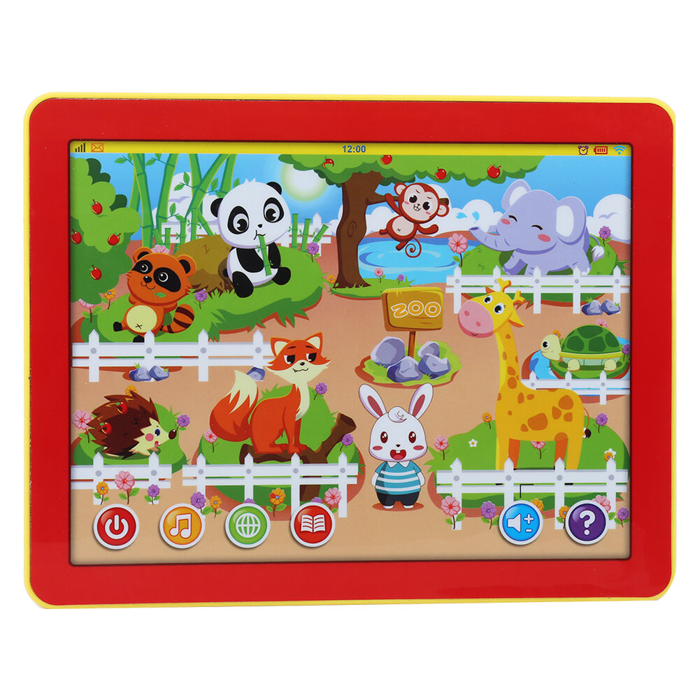 Детский планшет для чтения историй, сенсорный экран, детская образовательная игрушка для обучения, учебы, 2602C