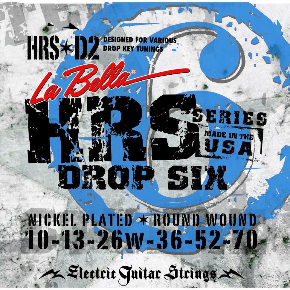 Струны для электрогитары La Bella HRS-D2