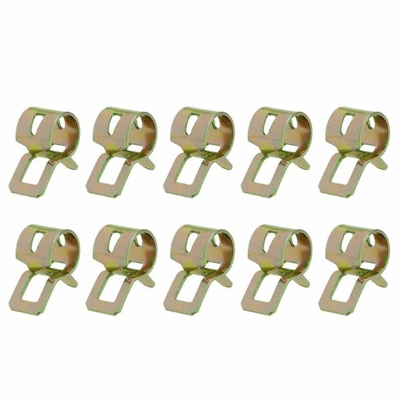 10шт Хомуты для шлангов 5-22мм