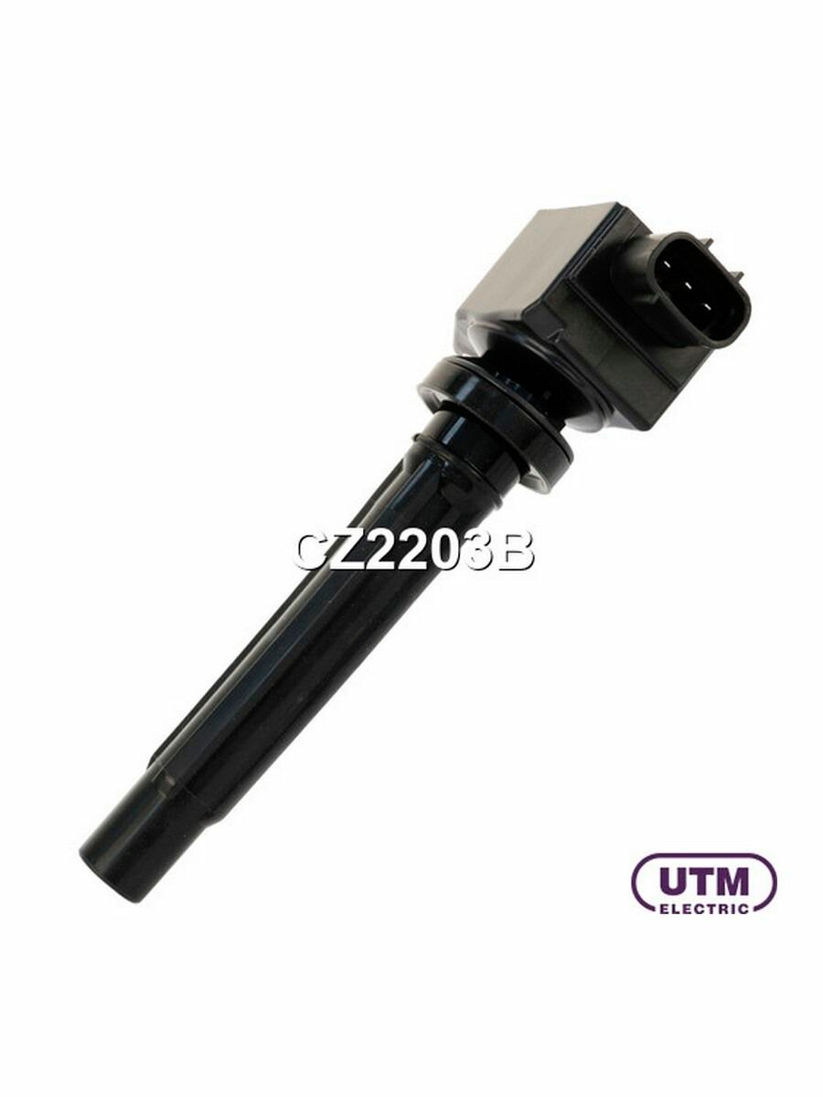 Катушка зажигания UTM CZ2203B, для Suzuki Grand Vitara, передняя, черная