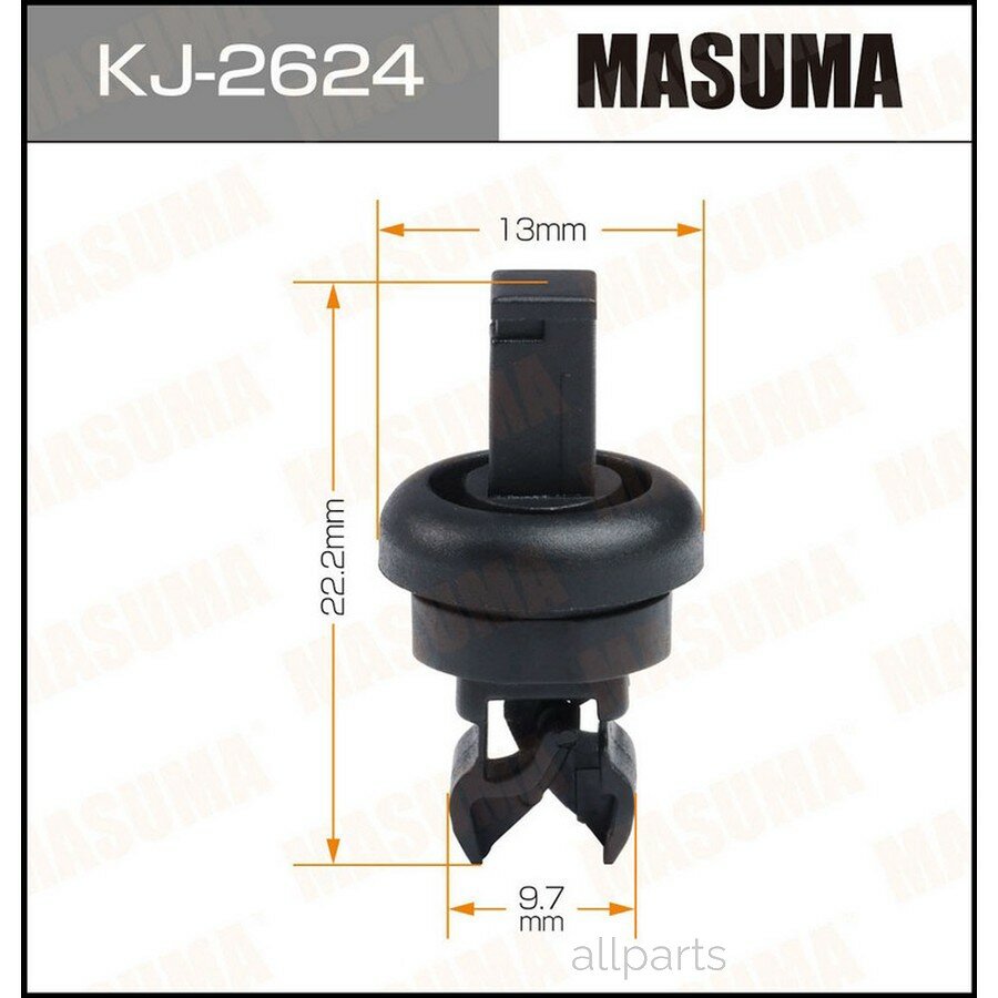 MASUMA KJ2624 клипса пластиковая MASUMA