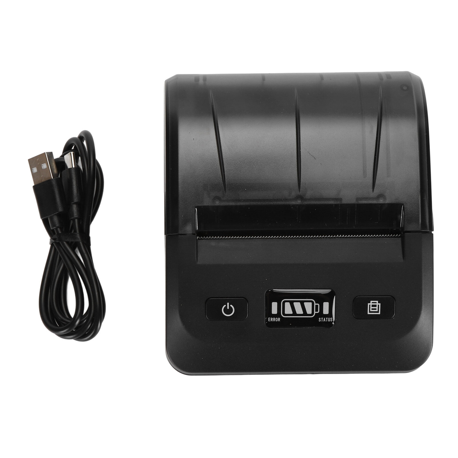 Портативный Принтер Чеков Bluetooth Поддерживает Многоязычный 80-Миллиметровый Мобильный Термопринтер для Android IOS Windows