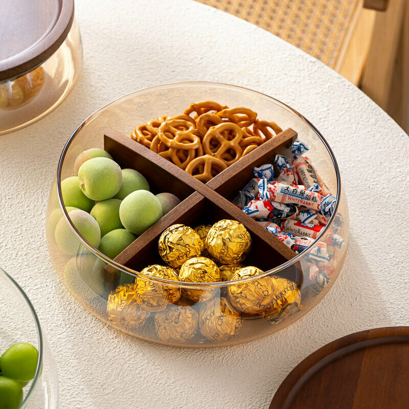 Набор банок Steklo, для хранения конфет с крышками, стекло, пластик, 2 л