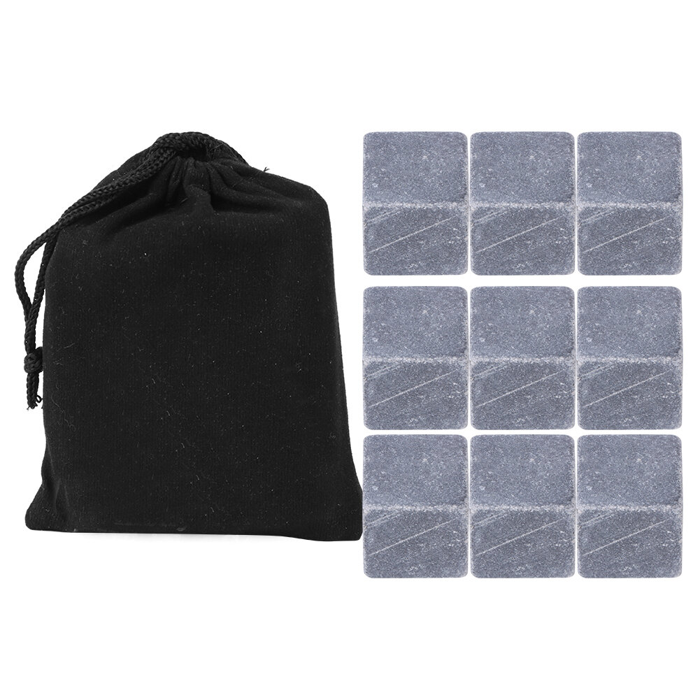 9 шт. Камни для льда для виски, многоразовые, для охлаждения винных напитков.