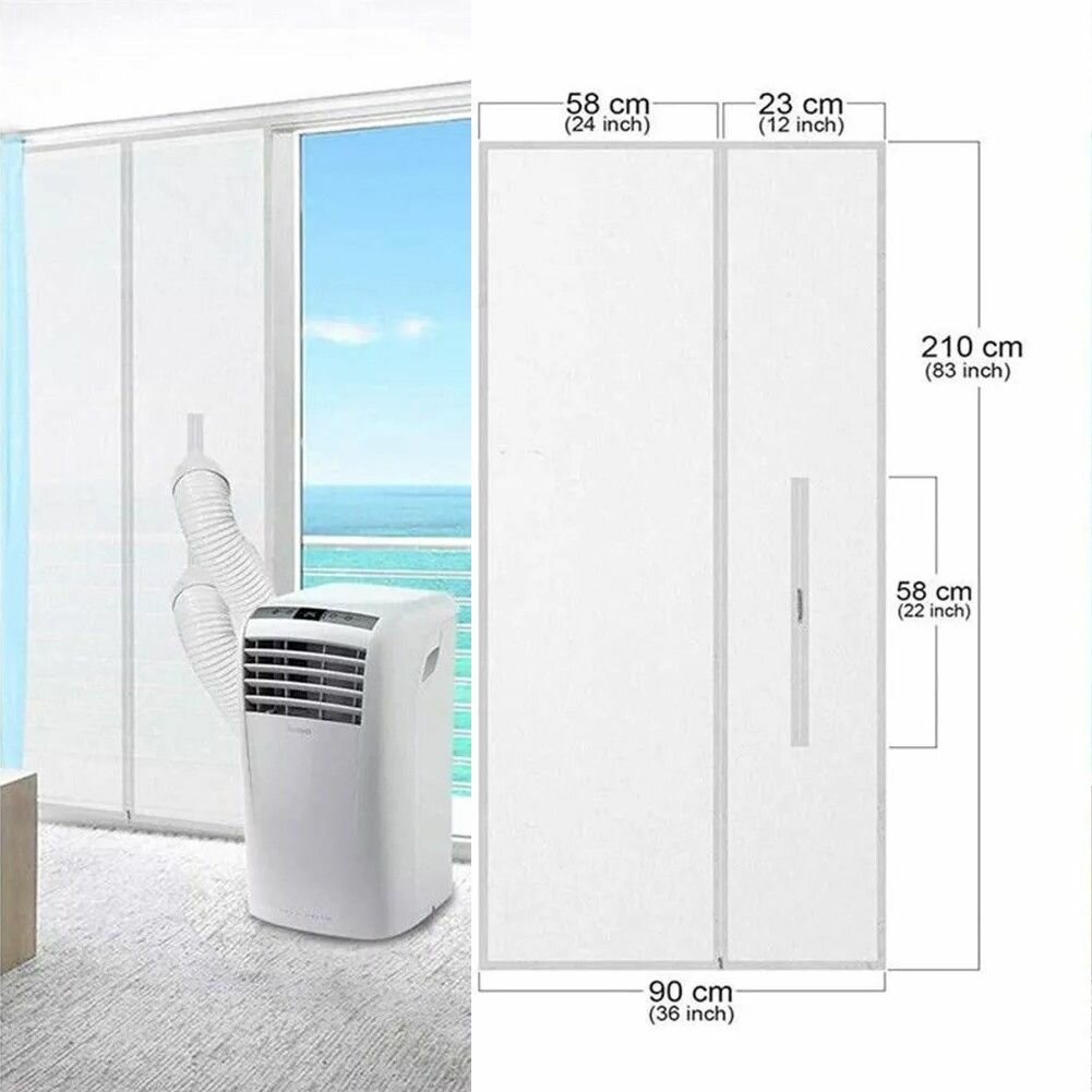 Уплотнение Балконной Двери Кондиционера 210x90cm для Внутренних Мобильных Кондиционеров уплотнитель для мобильного кондиционера дверной уплотнитель 210x90 см