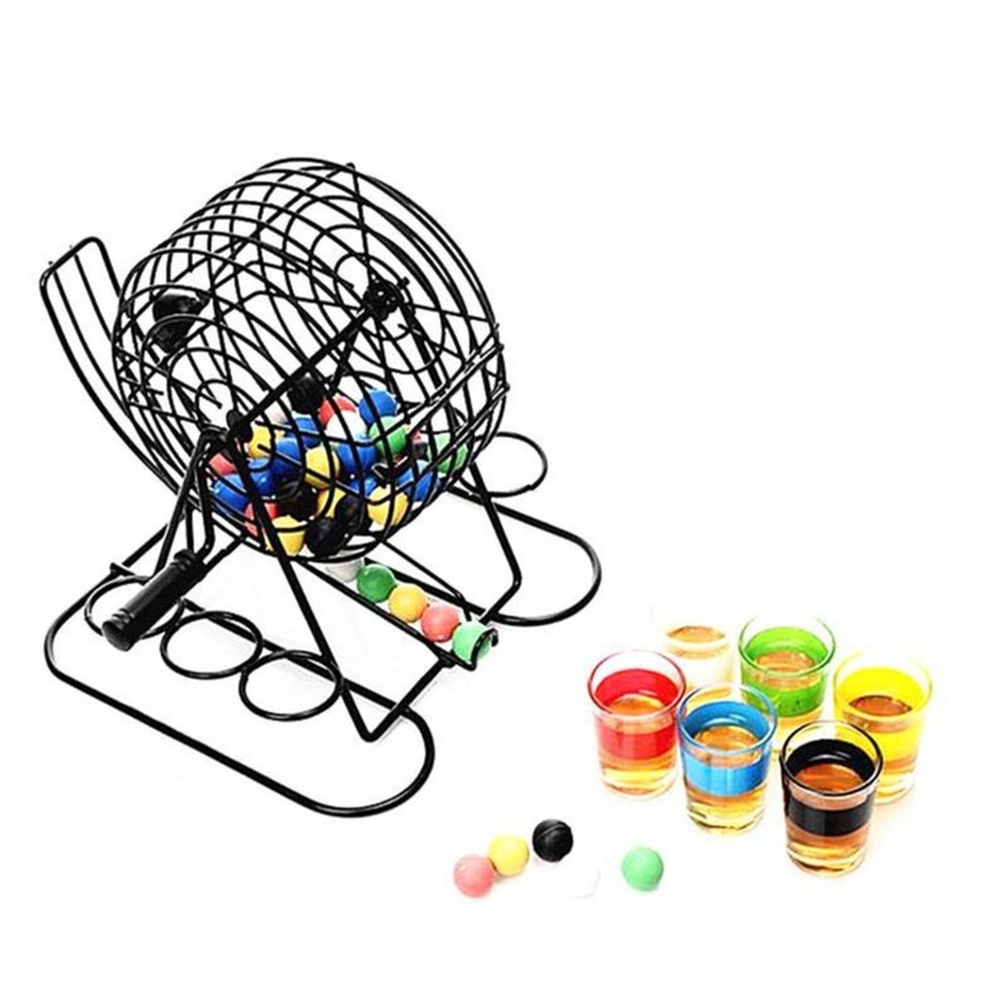 Игра "Пьяное Бинго" Сима-ленд, металл, пластик, стекло, 6 стопок