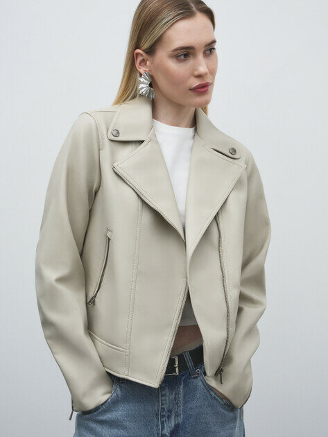 Куртка кожаная