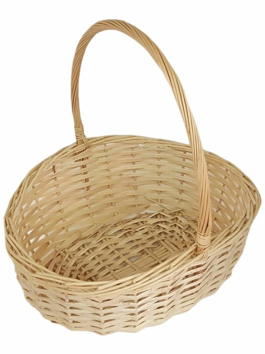 Корзина плетеная Корзина(4535) №1, ручное плетение из лозы