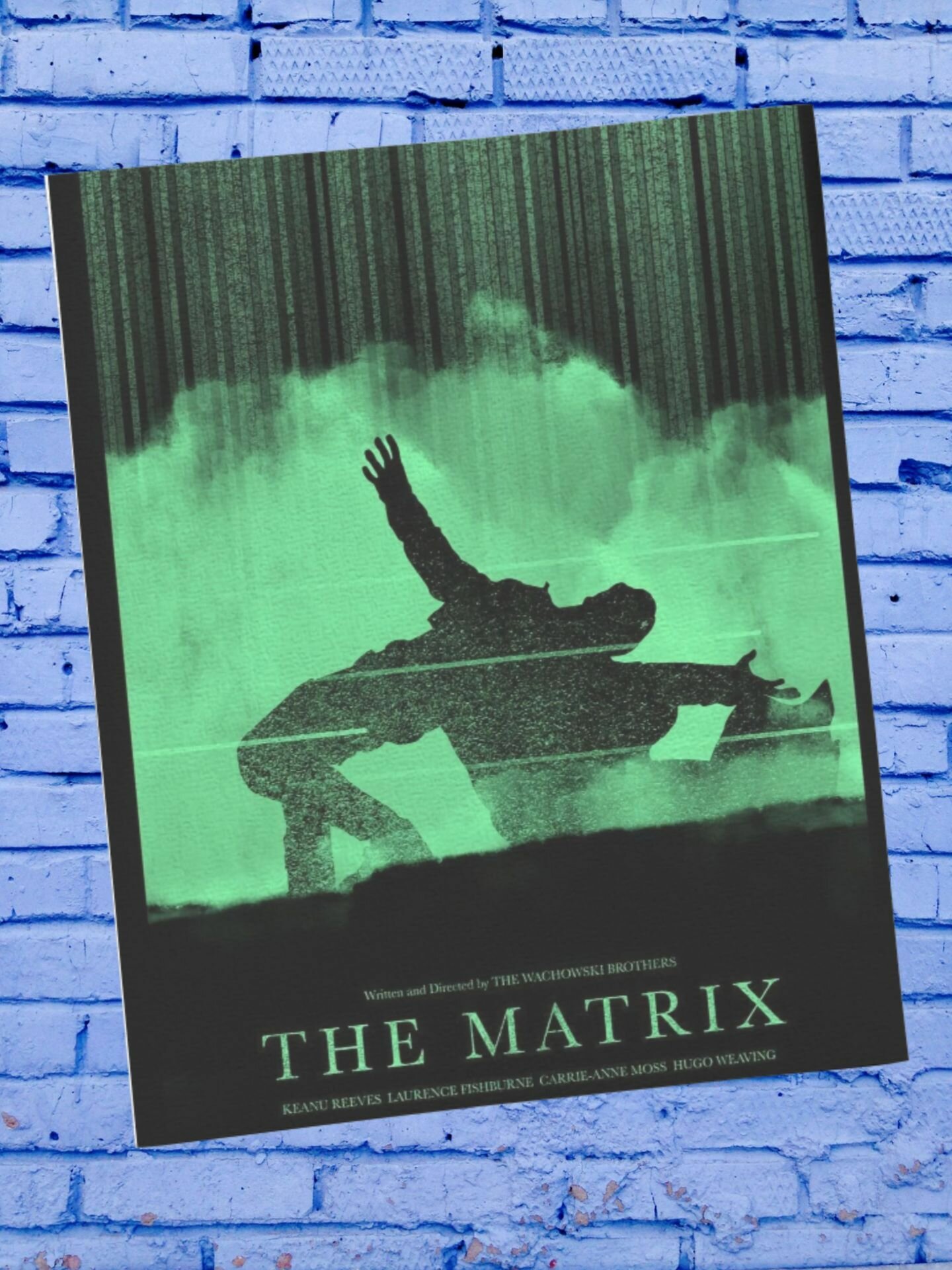 Постер pinterest "Матрица (альтернативный)", 29х42, А3, глянцевый