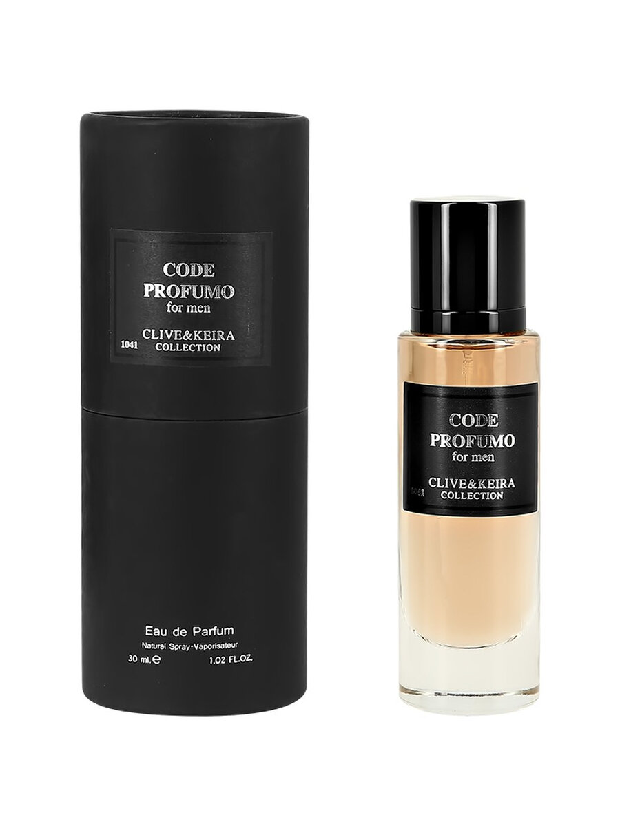 Туалетная вода CLIVE & KEIRA CODE PROFUMO для мужчин), 30 мл