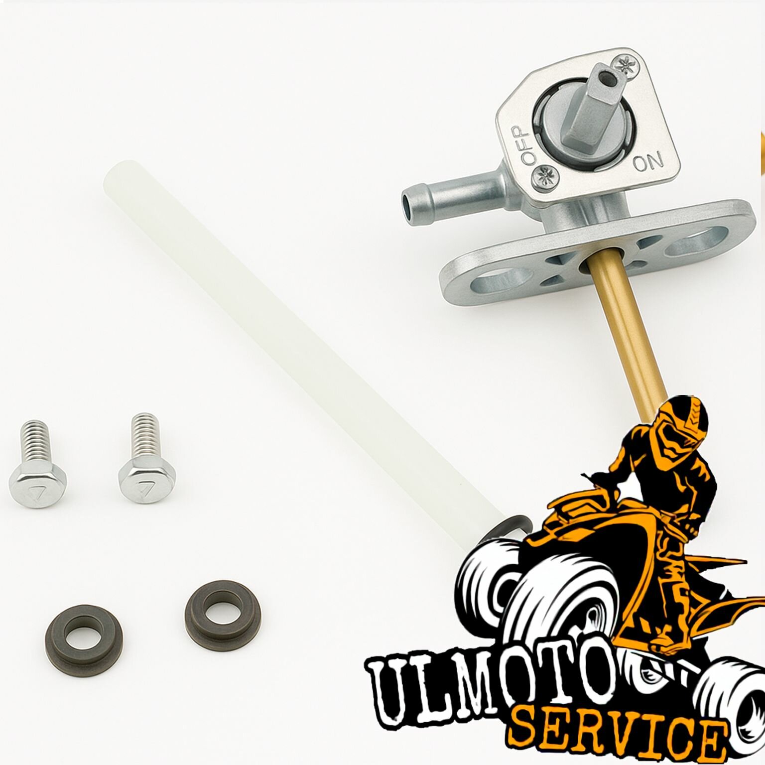 Кран топливный Honda TRX250 Recon TRX350 Rancher TRX400 Foreman TRX450R, TRX500 Rubicon, TRX650 Rincon (1995-2017)