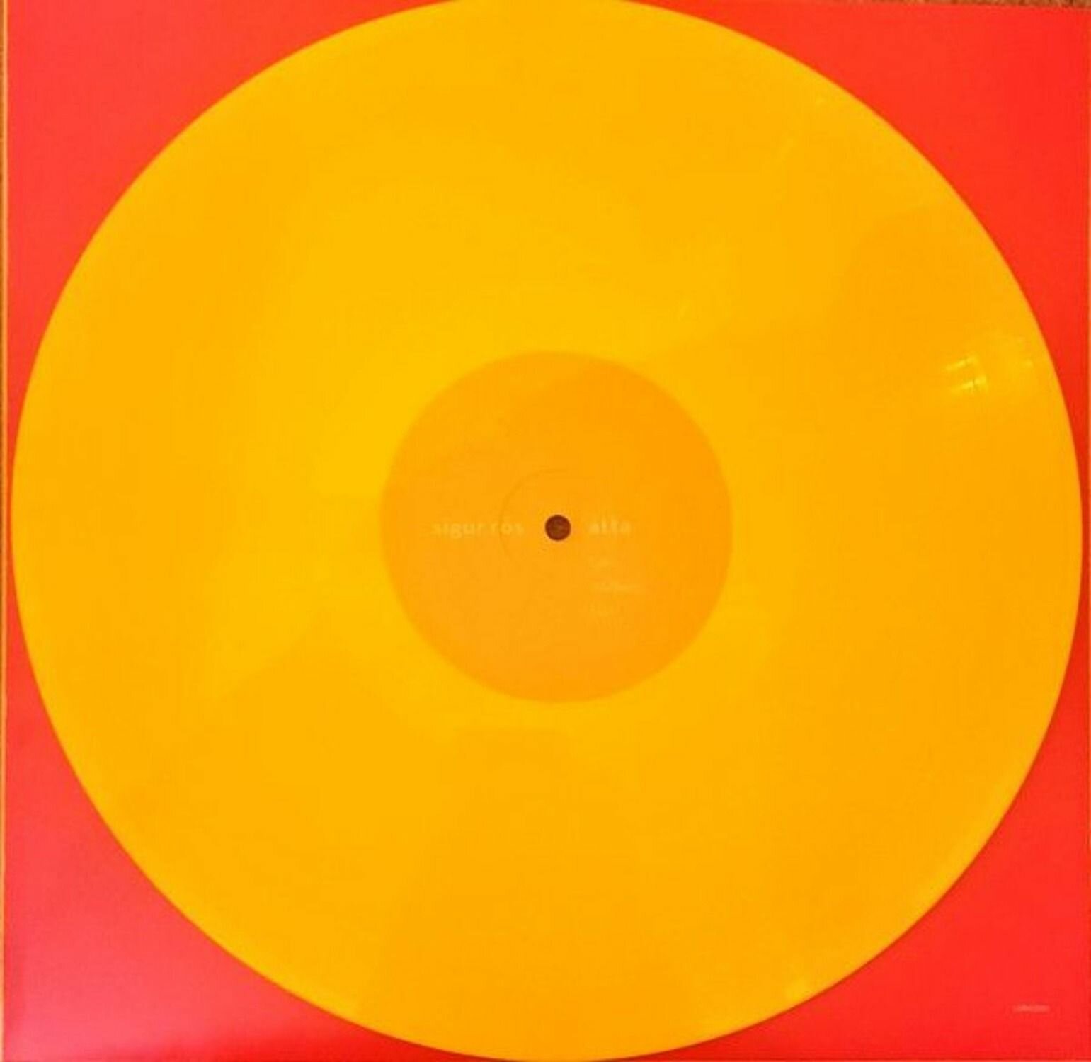 Виниловая Пластинка Sigur Ros - Atta 2 x Vinyl, LP, 45 RPM, Album, Limited Edition, Stereo, Yellow-Праздничные подарки