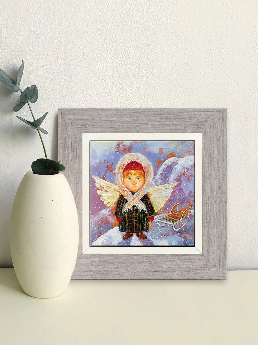 Картина с ангелом