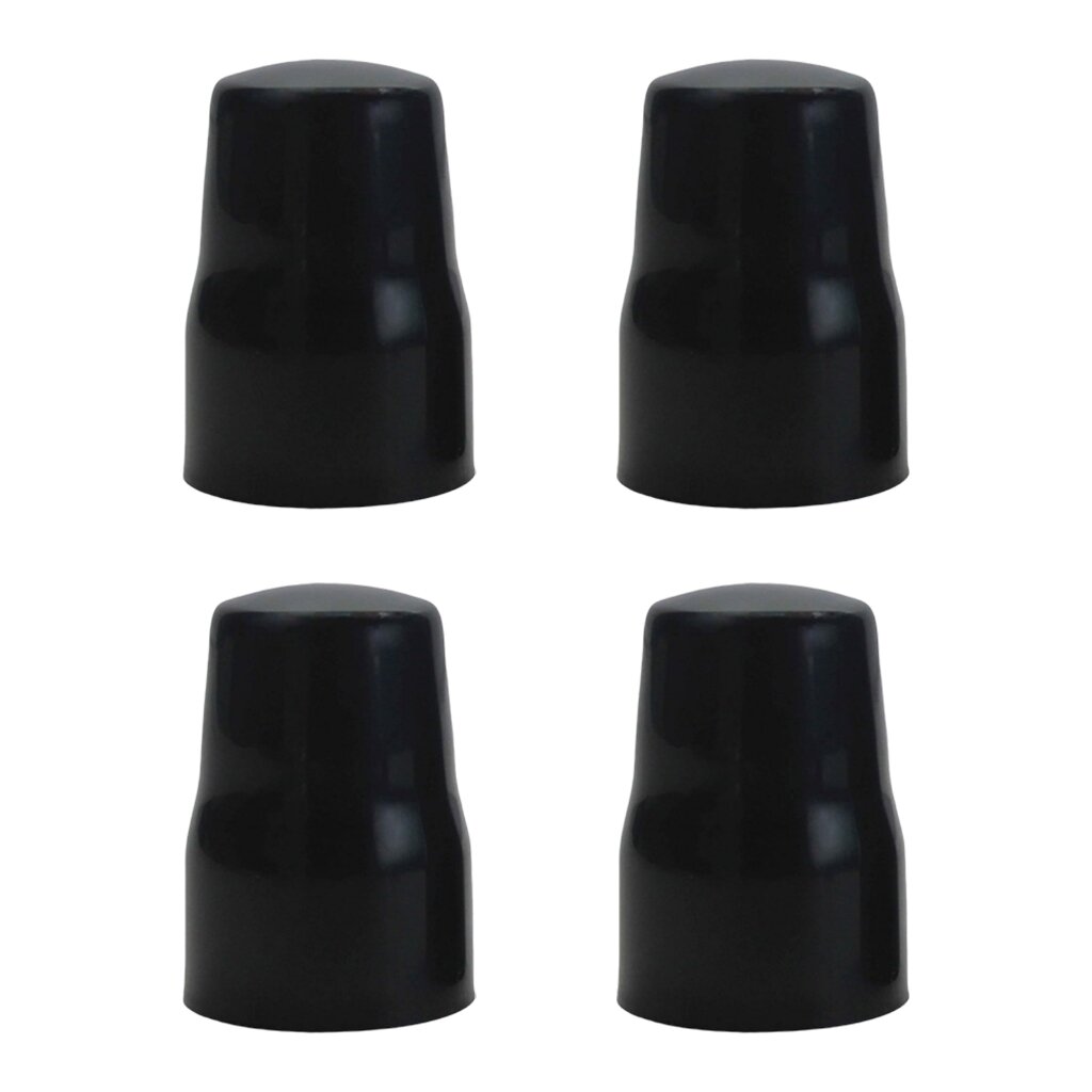 4шт Крышки Радиаторных Клапанов Нажимные Пластиковые Крышки Радиатора Декоративная Крышка для Трубы Радиатора Нагревательная Трубка Проста в использовании