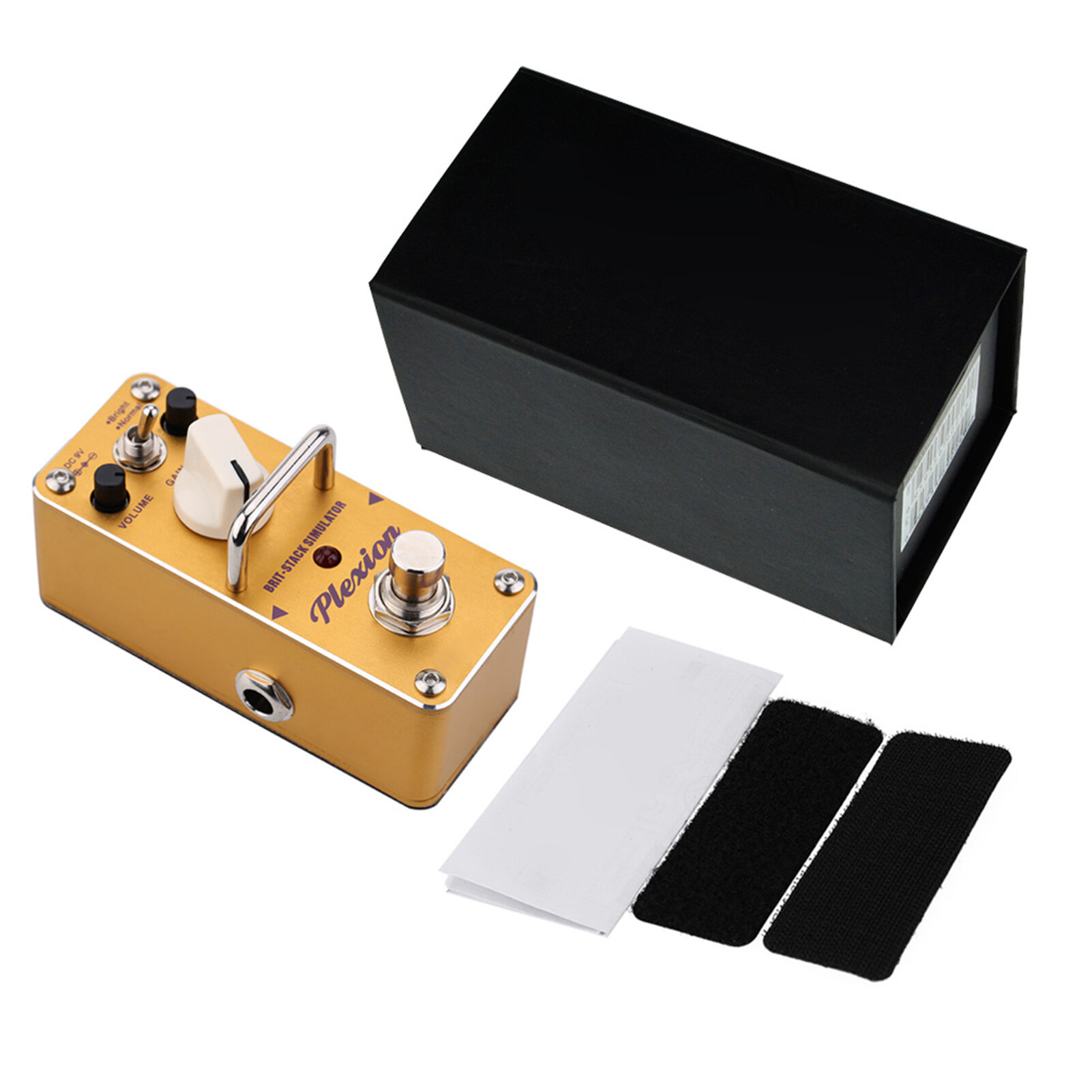 AROMA APN-3 Plexion Brit-stack Simulator Electric Guitar Effect Pedal Mini Single with True Bypass