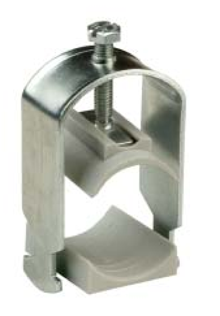 Зажим для кабеля DKC / ДКС для С-профиля, из прочной оцинкованной стали, диаметр проводника 50-64мм, 1шт. / электрика