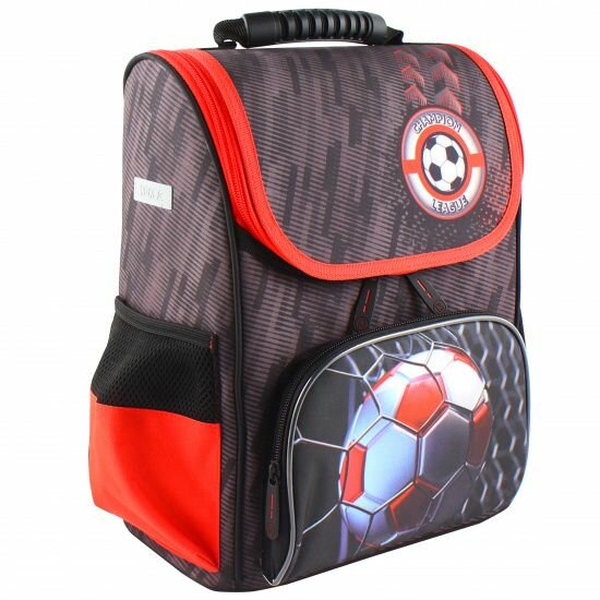 Ранец эргономичная спинка 1 отделение 26*34*14 MINI Light Football Power кокос