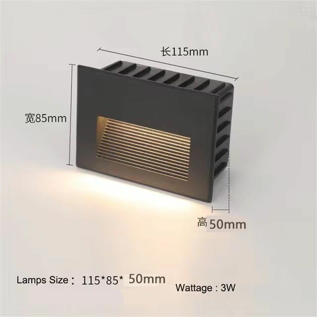 IP65, водонепроницаемые светодиодные рампы, встроенные бытовые проходы, наружные лестницы, ступени