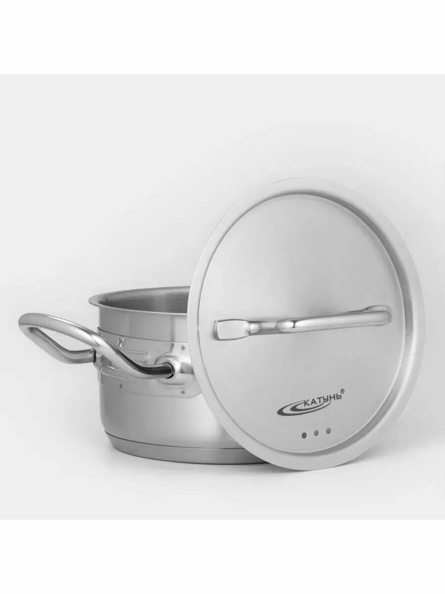 Кастрюля 1 л "Общепит" с крышкой