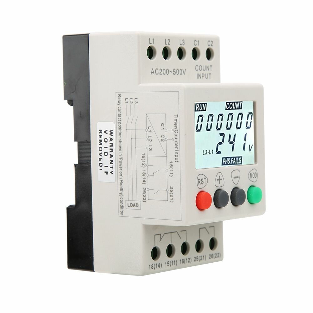 Устройство защиты от перенапряжений бытовое Surge Protector Arrester AC 385V80KA