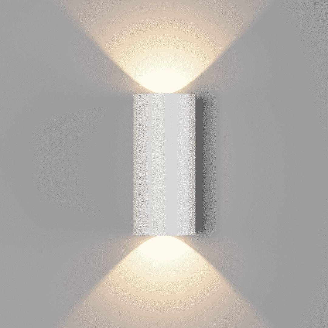 Уличный настенный светодиодный светильник DesignLed JY JY Flame-2 LWA0176S-WH-WW 003403 /003403