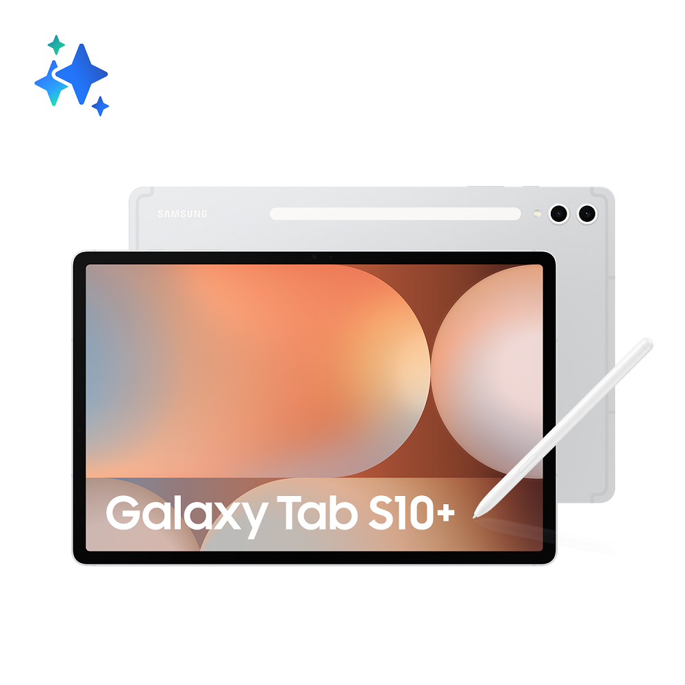 Планшет SAMSUNG Galaxy Tab S10 Plus 12.4" 12/256 ГБ WiFi Silver (Серебристый)