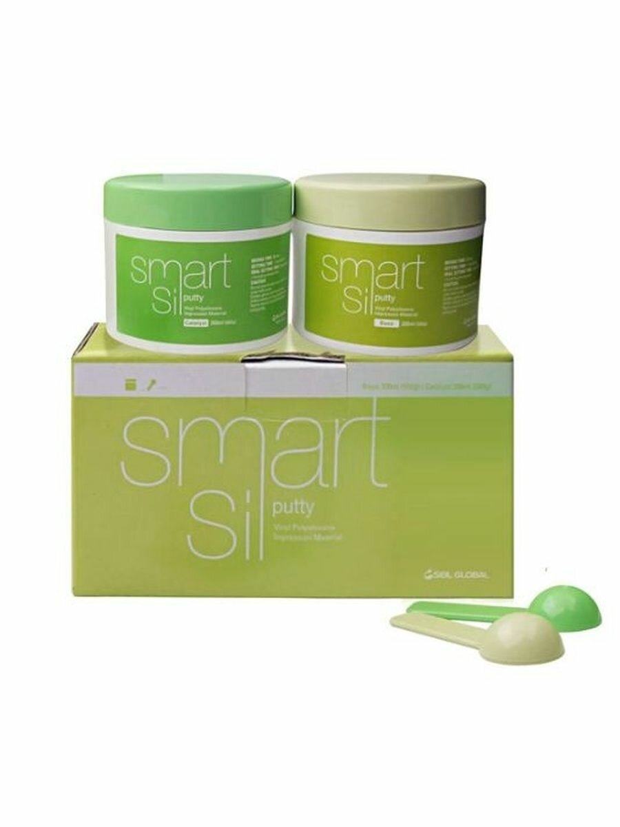 Слепочная масса Смарт Сил Патти (Smart Sil putty), 300мл+300мл, Seil Global
