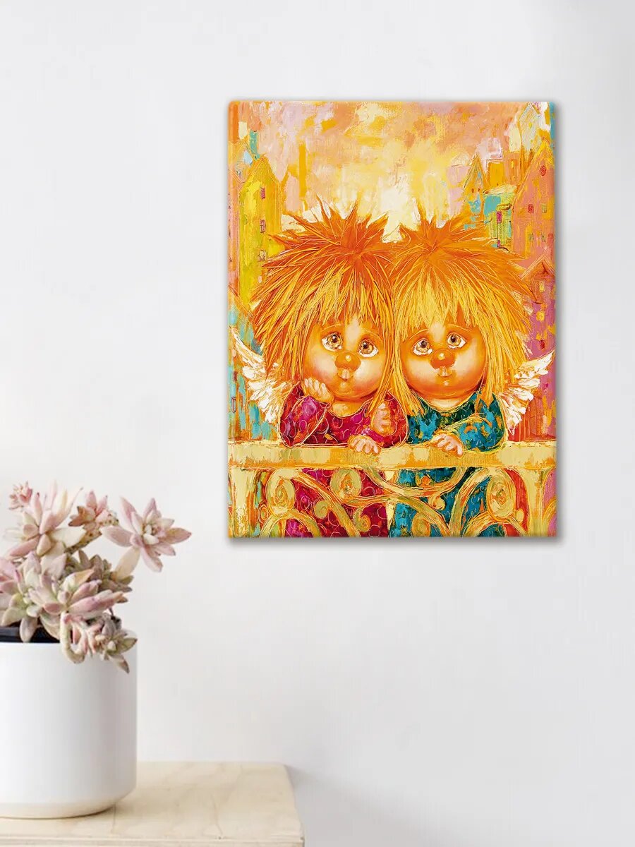 Картина с ангелом