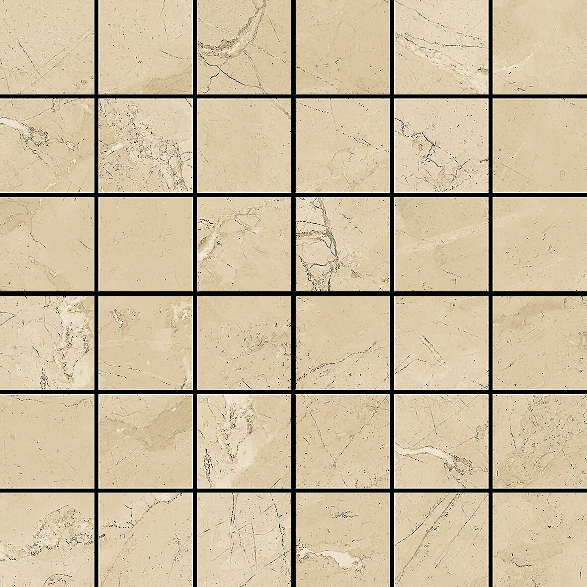 Плитка мозаика керамогранитная MOSAIC ALBANY MARFIL 10 шт