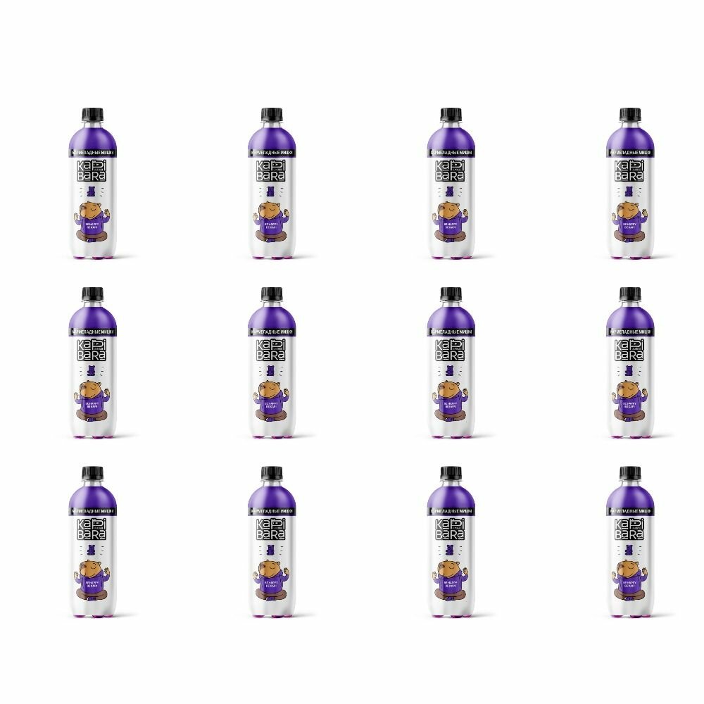 KAPIBARA Напиток газированный Мармеладные мишки, 500 мл, 12 шт