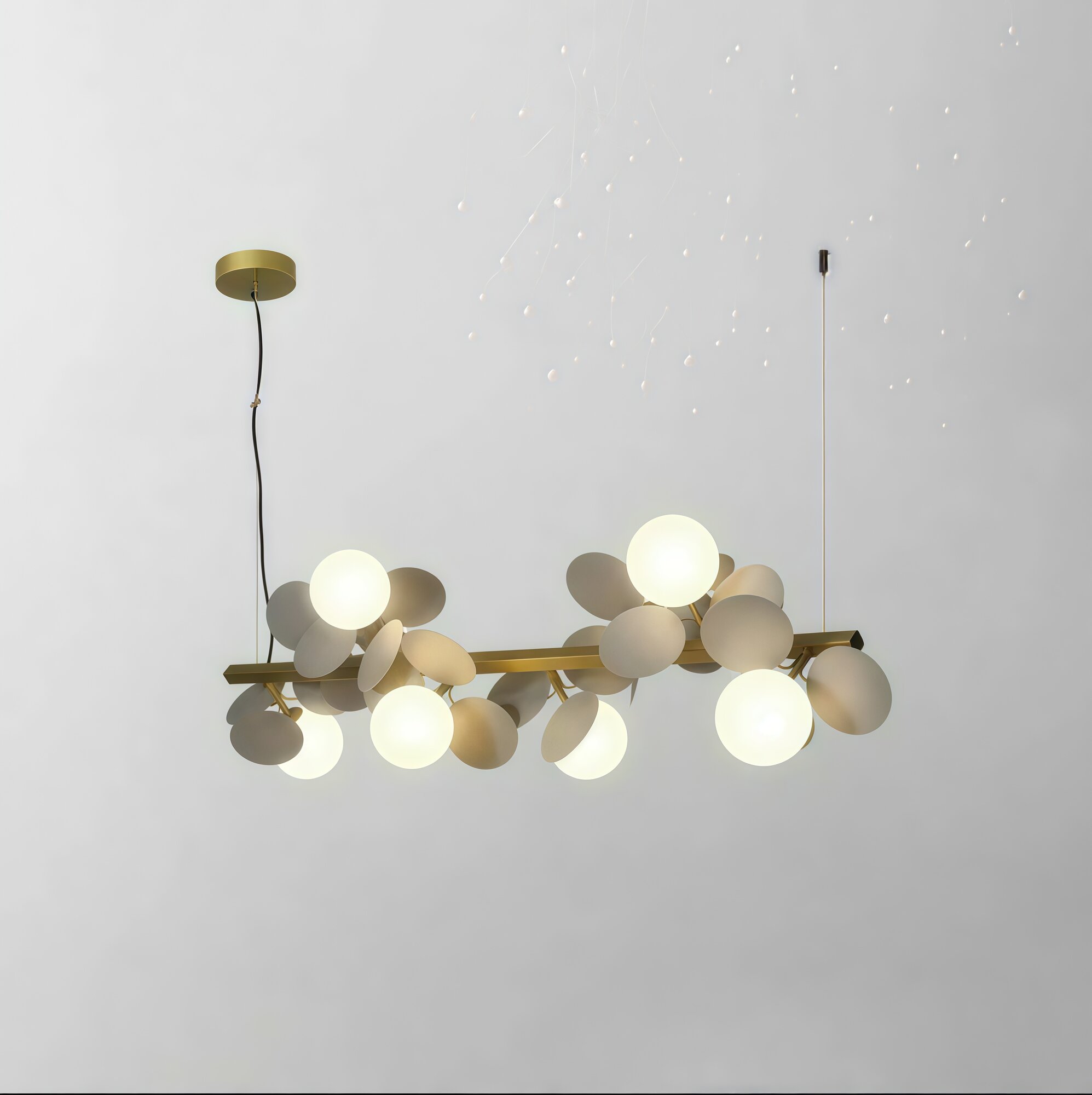 Подвесная люстра Viroilight "MATISSE L SELF", с шарообразными плафонами