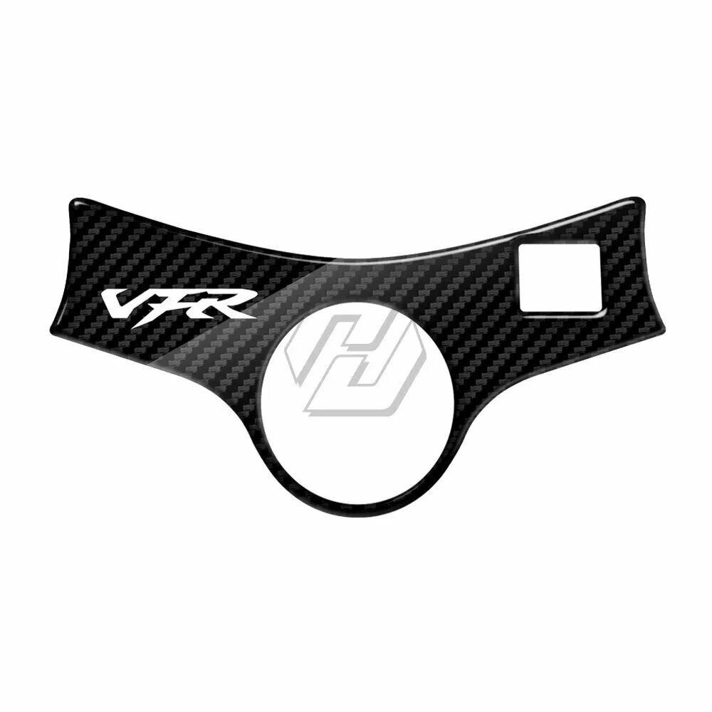 Для Honda VFR 800 2002-2006 3D Резина углеродный внешний тройной хомут Защитная Наклейка