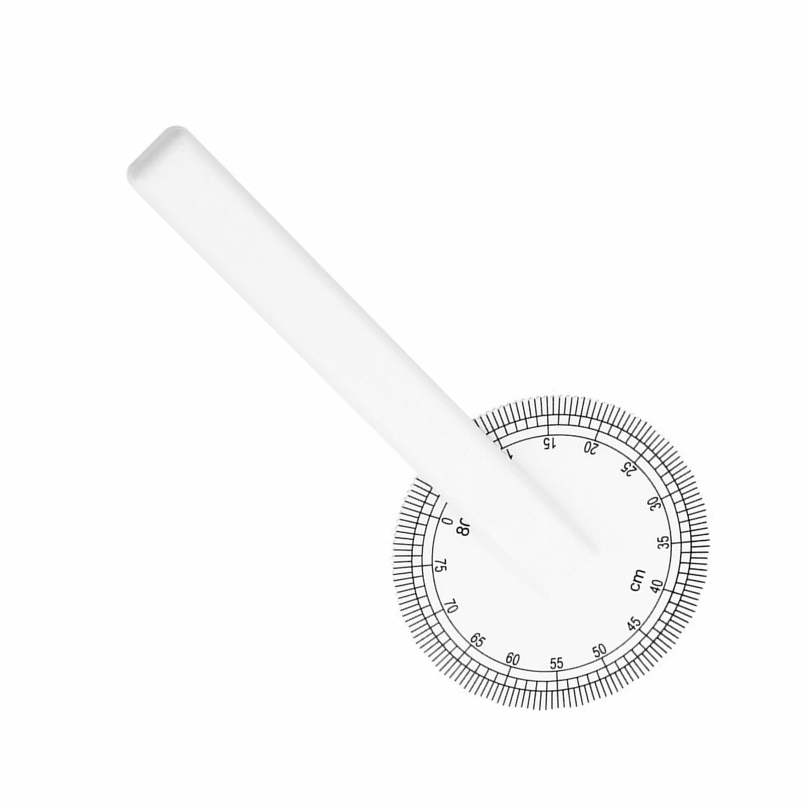 Круглая линейка для квилтинга вращающаяся на 360 градусов с масштабным роликом